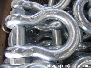 China us bolt type anchor shackle G2130 supplier